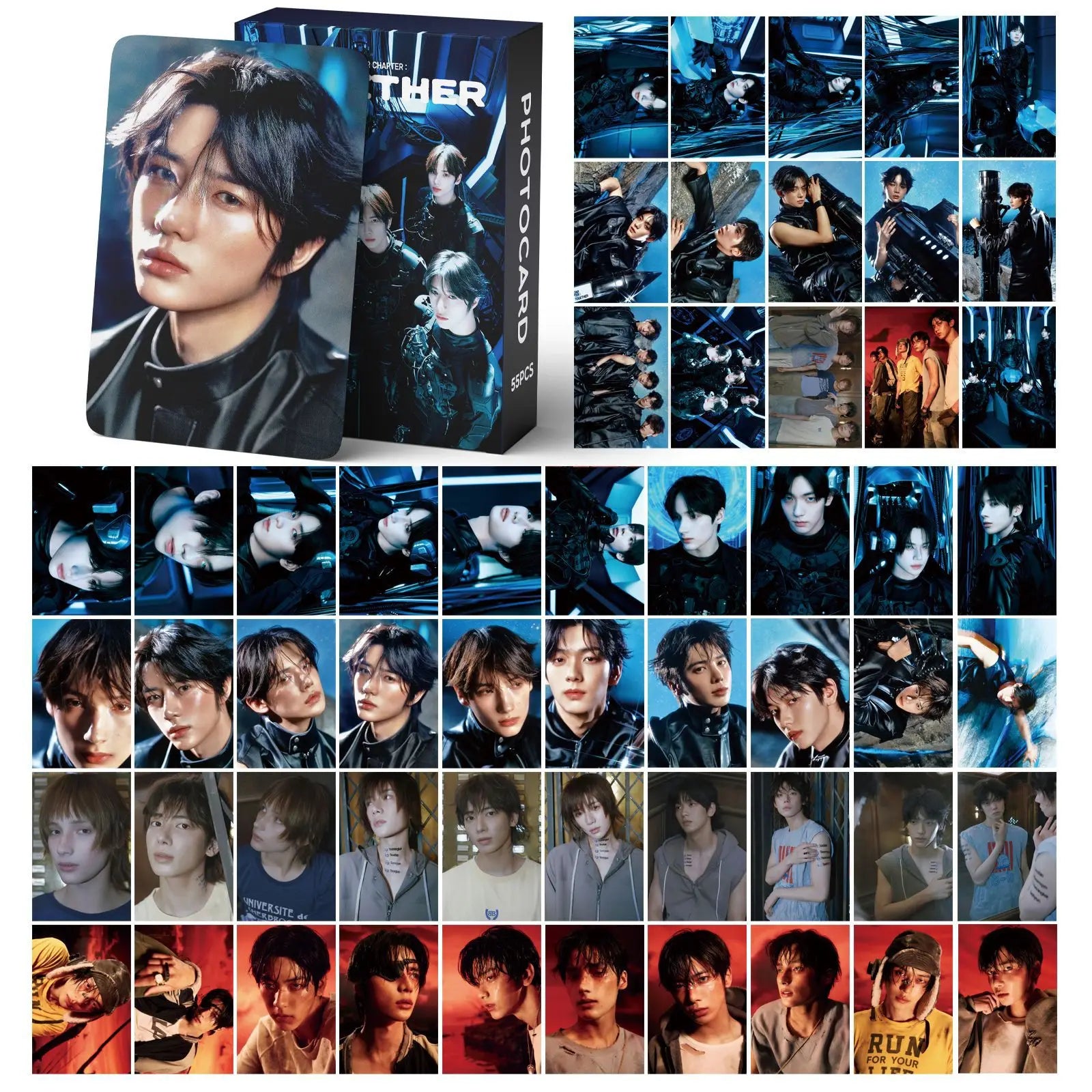 TXT TOMORROW X TOGETHER 55 PCS Photocard box Version 3 STAR CHAPTER ...